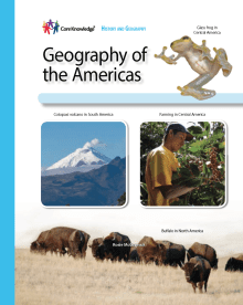 CKHG Unit 5: Geography of the Americas - Core Knowledge Foundation