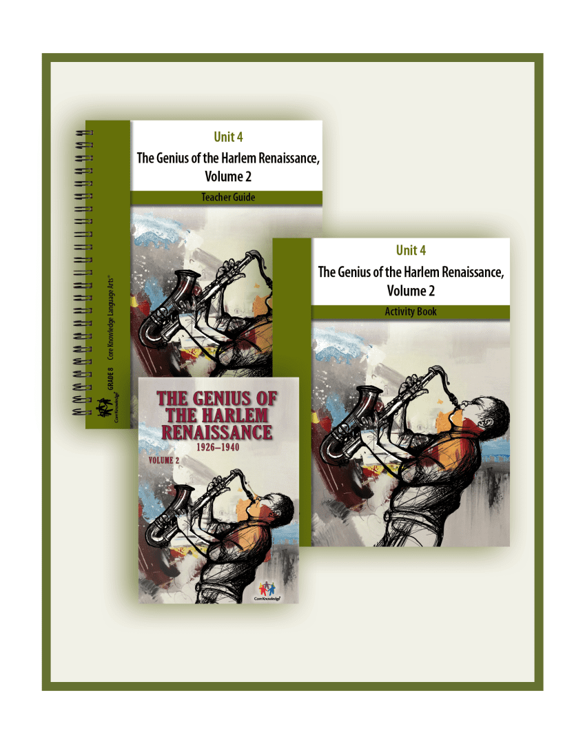 The Genius of the Harlem Renaissance, Volume 2: CKLA Homeschool Set ...
