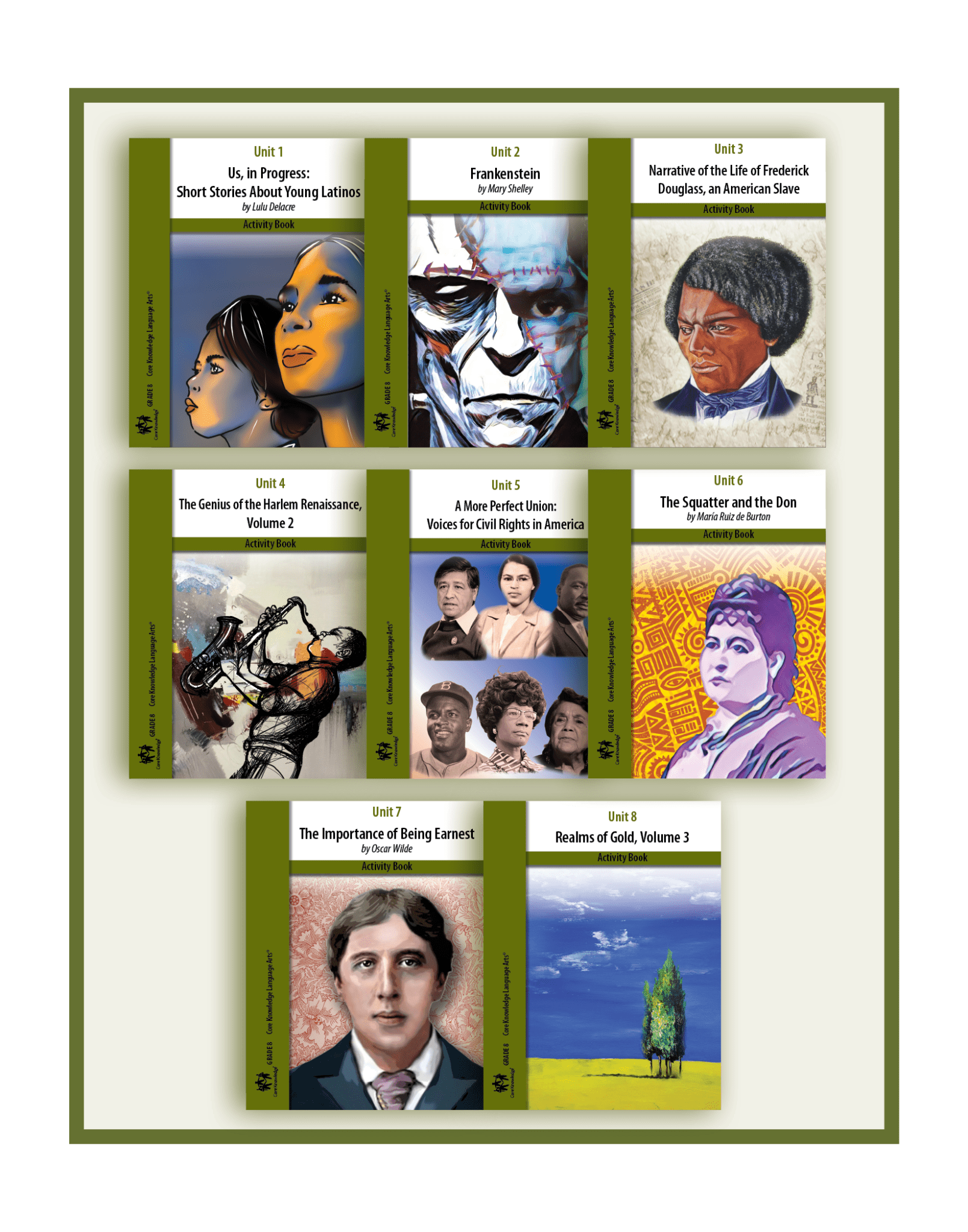 CKLA Grade 8 Activity Book Set – Core Knowledge Foundation