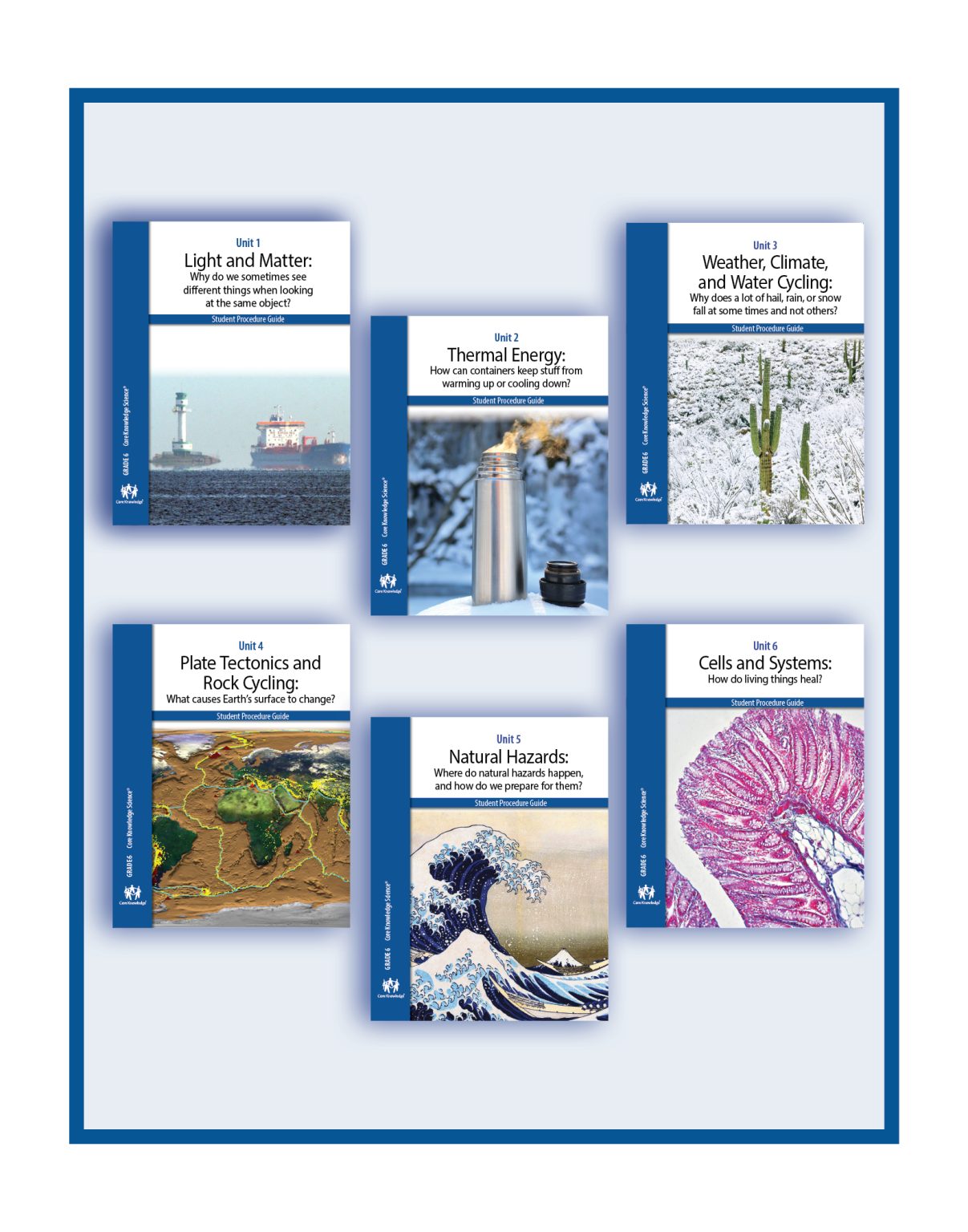 CKSci Grade 6 Student Procedure Guide Set – Core Knowledge Foundation