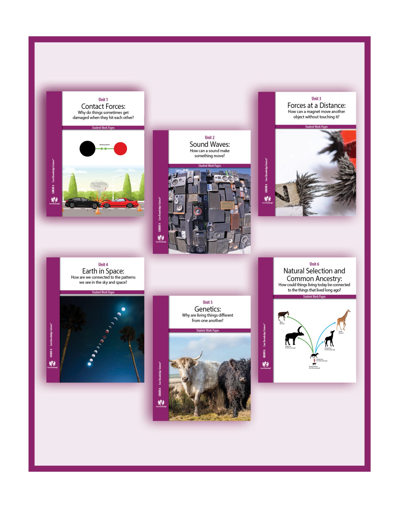 CKSci Grade 8 Student Work Pages Set – Core Knowledge Foundation
