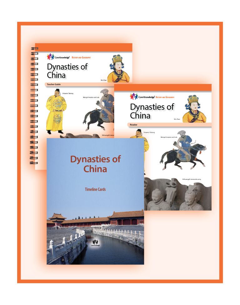 Dynasties of China: CKHG Homeschool Set – Core Knowledge Foundation