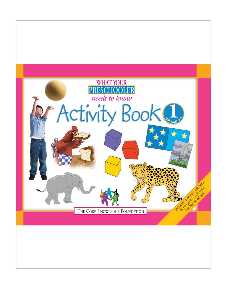 Activity Book 1 for Ages 3–4 – Core Knowledge Foundation